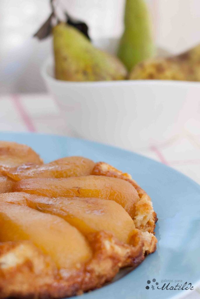 Tarta Tatín de pera | Galletas para matilde