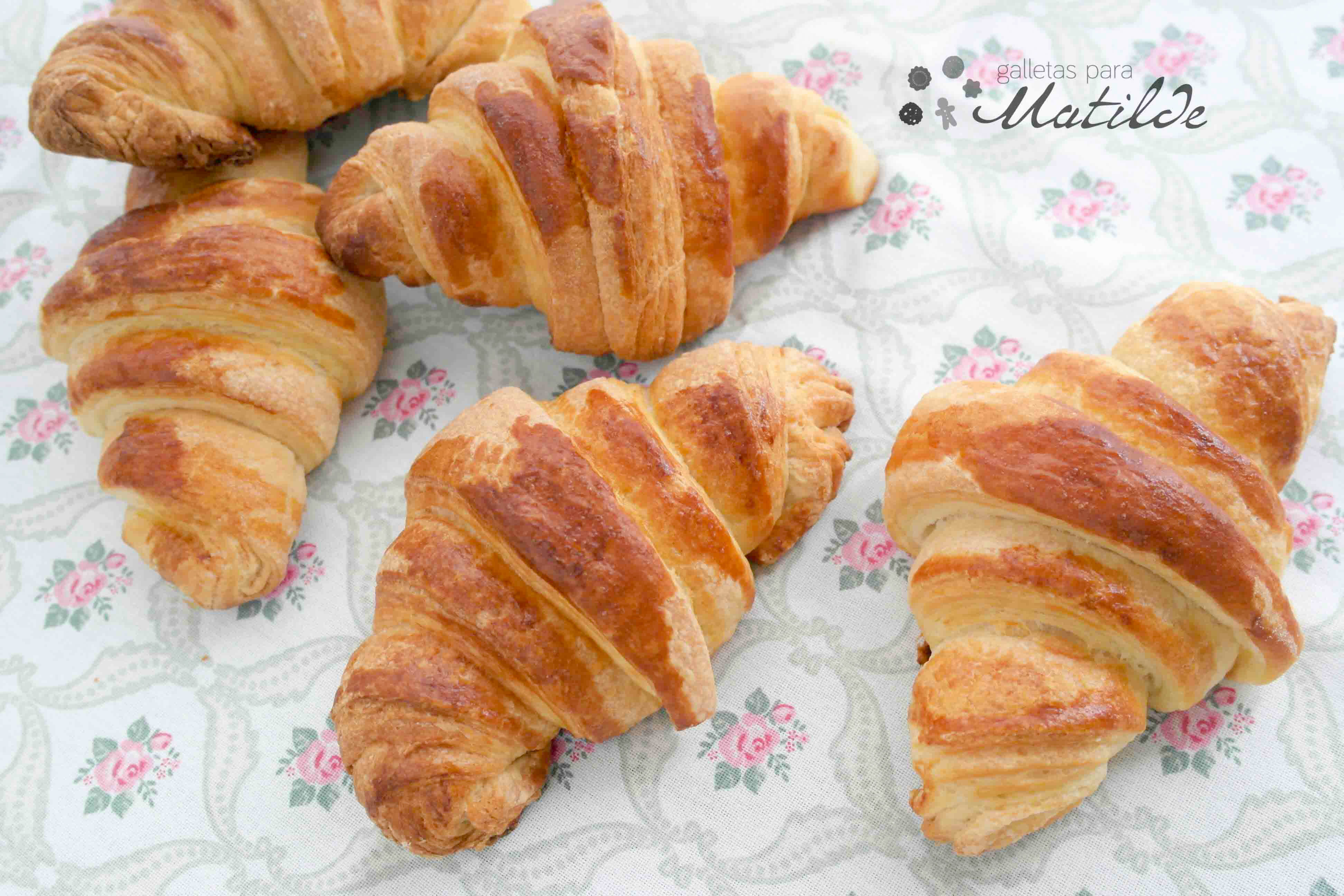 Cruasán de mantequilla | Galletas para matilde