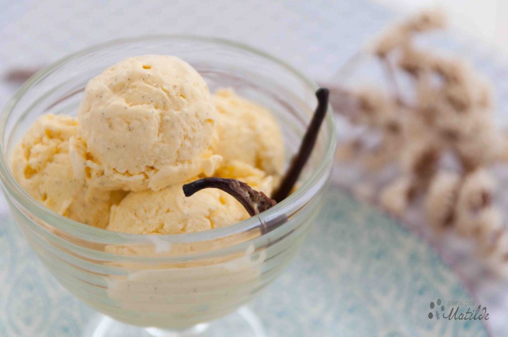 Helado de vainilla | Galletas para matilde